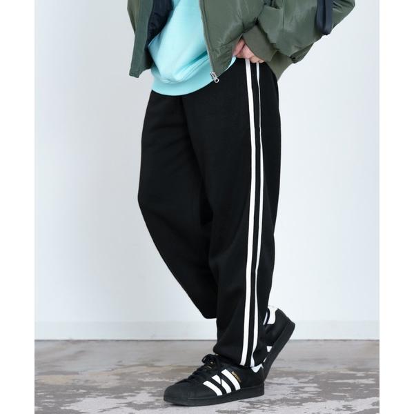 『タイムセール実施中』ZOZO問い合わせ番号:80107288ショップ:improves，インプローブスブランド:improves，インプローブス商品名:裏起毛 ライン リブパンツカテゴリ:パンツ>スウェットパンツブランド品番:417...