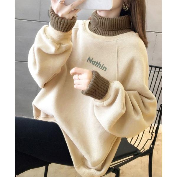 『タイムセール実施中』ZOZO問い合わせ番号:80108778ショップ:Ada.，エイダブランド:Miniministore，ミニミニストア商品名:裏起毛 ロゴトレーナー レディース 韓国カテゴリ:トップス>スウェットブランド品番:8...