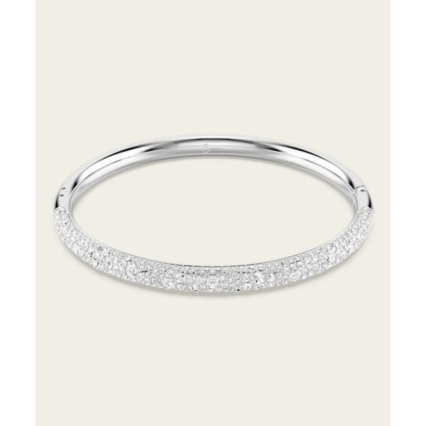 『タイムセール実施中』ZOZO問い合わせ番号:80140643ショップ:SWAROVSKI，スワロフスキーブランド:SWAROVSKI，スワロフスキー商品名:【公式】【スワロフスキー】Sublima バングル， スノーパヴェ， ホワイト， ...
