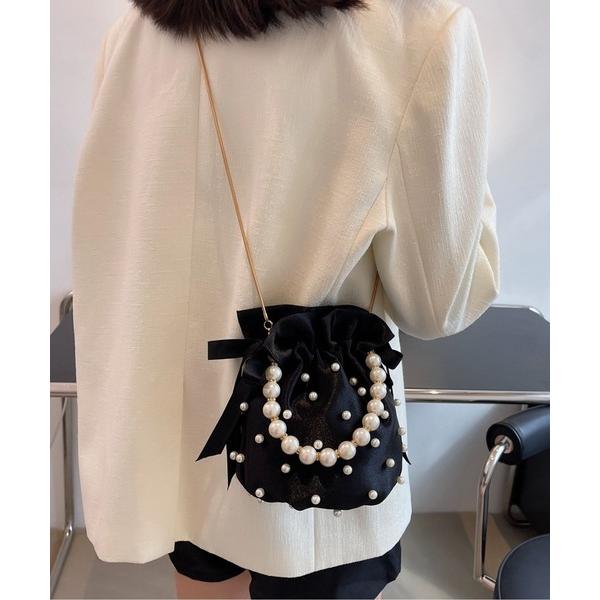 『セール実施中』ZOZO問い合わせ番号:80174244ショップ:FRP，エフアールピーブランド:LA VORAGINE，ラ ヴォラジネ，FRP，エフアールピー商品名:2wayパール巾着ショルダーバッグカテゴリ:バッグ>ショルダーバッ...