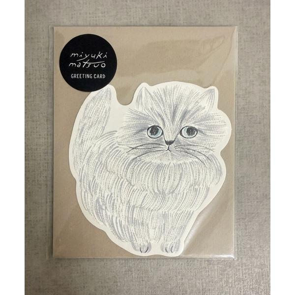 ZOZO問い合わせ番号:80234894ショップ:COMMON WARE，コモンウェアブランド:COMMON WARE，コモンウェアー商品名:EC:松尾みゆき　ダイカットグリーティングカードカテゴリ:雑貨/ホビー>手帳/メモ帳ブランド...