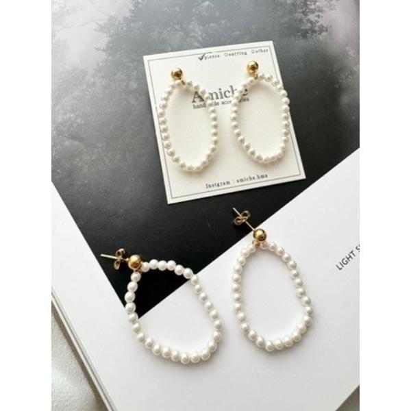 ※このアイテムは返品・交換対象外商品です。ZOZO問い合わせ番号:80236015ショップ:TONE，トーンブランド:tone，トーン商品名:【Amiche】パールピアス(MA)カテゴリ:アクセサリー>ピアス（両耳用）ブランド品番:A...