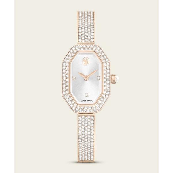 ZOZO問い合わせ番号:80236183ショップ:SWAROVSKI，スワロフスキーブランド:SWAROVSKI，スワロフスキー商品名:「公式」「スワロフスキー」Dextera bangle ウォッチ， スイス製， メタルブレスレット， ゴ...