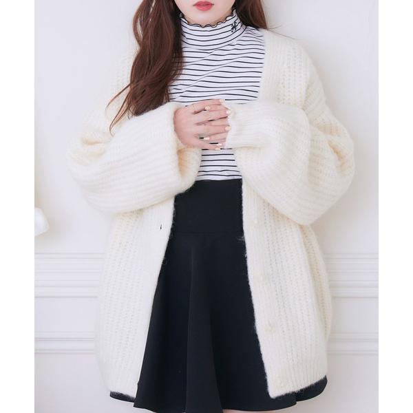 『セール実施中』ZOZO問い合わせ番号:80267105ショップ:RETRO GIRL，レトロガールブランド:ems excite，エムズエキサイト商品名:モケモケBIGカーデカテゴリ:トップス>カーディガン/ボレロブランド品番:EU...