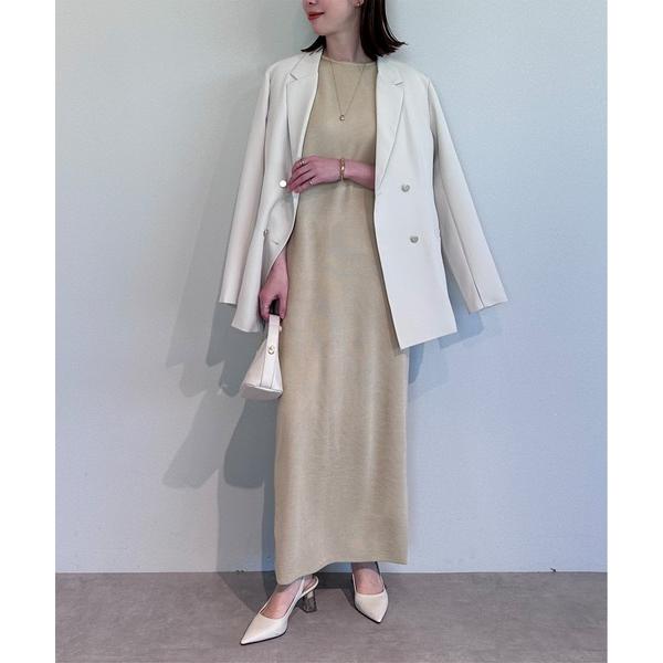 『タイムセール実施中』ZOZO問い合わせ番号:80268276ショップ:ur's，ユアーズブランド:ur's，ユアーズ商品名:ディープアームホールIラインニットワンピースカテゴリ:ワンピース/ドレス>ワンピースブランド品番:BDXU1...