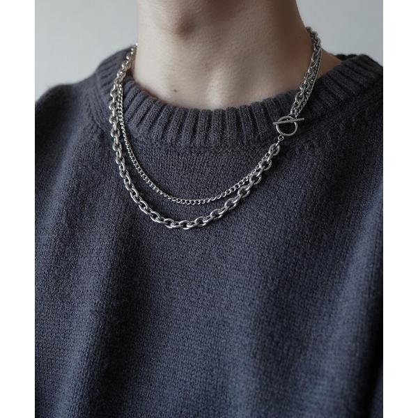 ZOZO問い合わせ番号:80302225ショップ:SBG，エスビージーブランド:SBG，エスビー商品名:SBG コンビネーションマンテルネックレスカテゴリ:アクセサリー>ネックレスブランド品番:sbg-ch-077素材:ステンレスカラ...