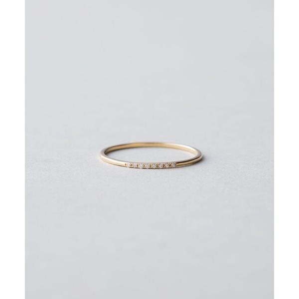 ZOZO問い合わせ番号:80334525ショップ:ete，エテブランド:ete bijoux，エテビジュー，ete，エテ商品名:K18YG スキニー ダイヤモンド リングカテゴリ:アクセサリー>リングブランド品番:203007素材:K...
