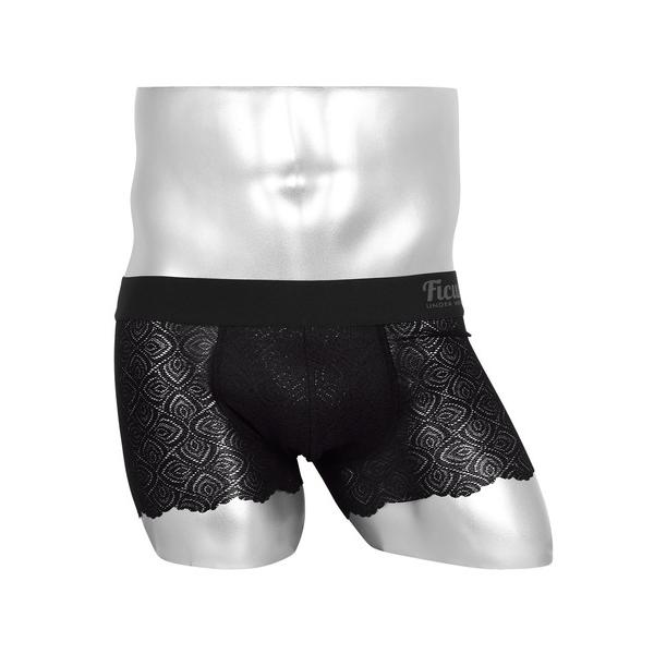 『タイムセール実施中』※このアイテムは返品・交換対象外商品です。ZOZO問い合わせ番号:80335322ショップ:CRAZY FERRET，クレイジーフェレットブランド:FICUS，フィークス商品名:FICUS フィークス 総レース ボクサ...