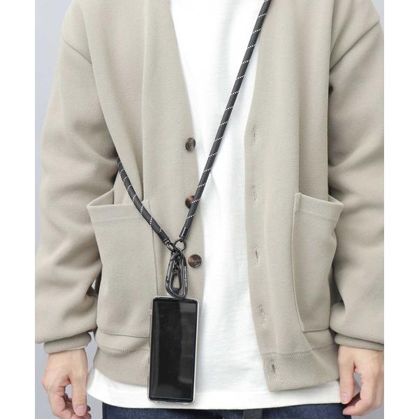 ZOZO問い合わせ番号:80336059ショップ:A.M.S.，エーエムエスブランド:NoiR/ノアール，ノアール商品名:スマホ ロープストラップ Pillar Rope Strap（ピラーロープストラップ） N23010カテゴリ:PC・ス...