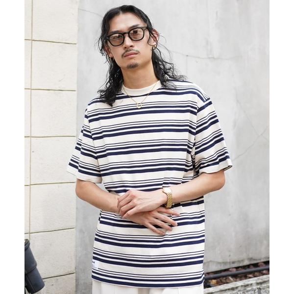 『セール実施中』ZOZO問い合わせ番号:80336060ショップ:SCHOTT，ショットブランド:schott，ショット商品名:Schott/ショット/HORIZONTAL STRIPES T-SHIRT/ホリゾンタル ストライプ Tシャツ...