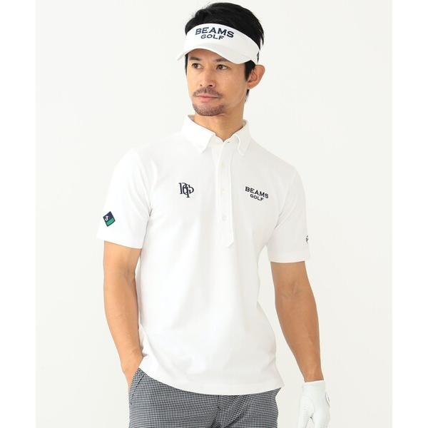 ZOZO問い合わせ番号:80368888ショップ:BEAMS GOLF，ビームスゴルフブランド:BEAMS GOLF，ビームスゴルフ商品名:〈MEN〉BEAMS GOLF PURPLE LABEL / スフィダンテ ベア鹿の子 ボタンダウン...