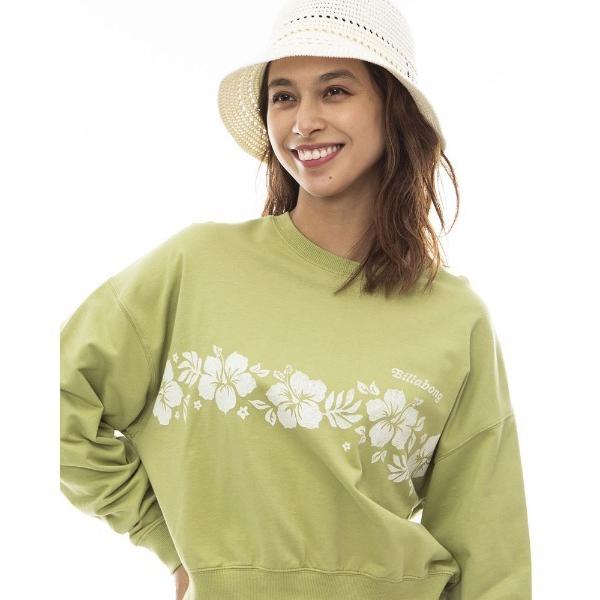 『タイムセール実施中』ZOZO問い合わせ番号:80369080ショップ:BILLABONG，ビラボンブランド:BILLABONG，ビラボン商品名:BILLABONG レディース FORGET ME NOT SWEAT CREW トレーナー ...