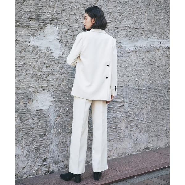 ZOZO問い合わせ番号:80403955ショップ:SMILE ORCHID，スマイルオーキッドブランド:SMILE ORCHID，スマイルオーキッド商品名:（ウォッシャブルタイプ/手洗い可能） 後ろボタンテーラードジャケット＆セミワイドパン...