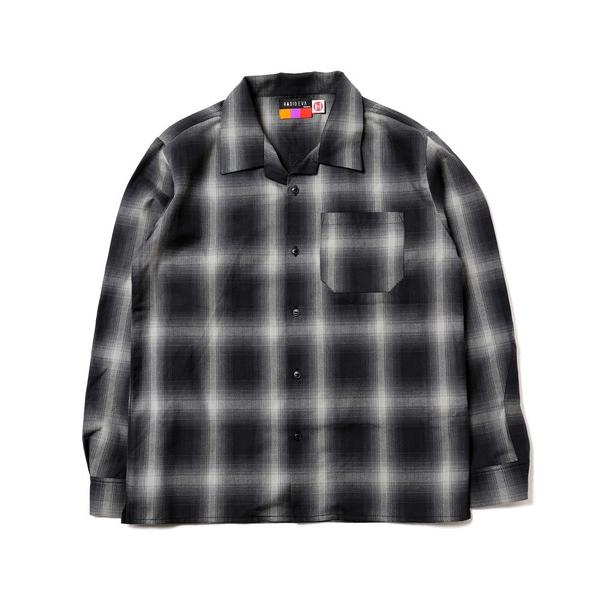 ZOZO問い合わせ番号:80404175ショップ:PR01.，ピーアールワンブランド:RADIO EVA，ラヂオエヴァ，PR01.，ピーアールワン商品名:RADIO EVA A189 Longinus OPEN NECKED OMBRE C...