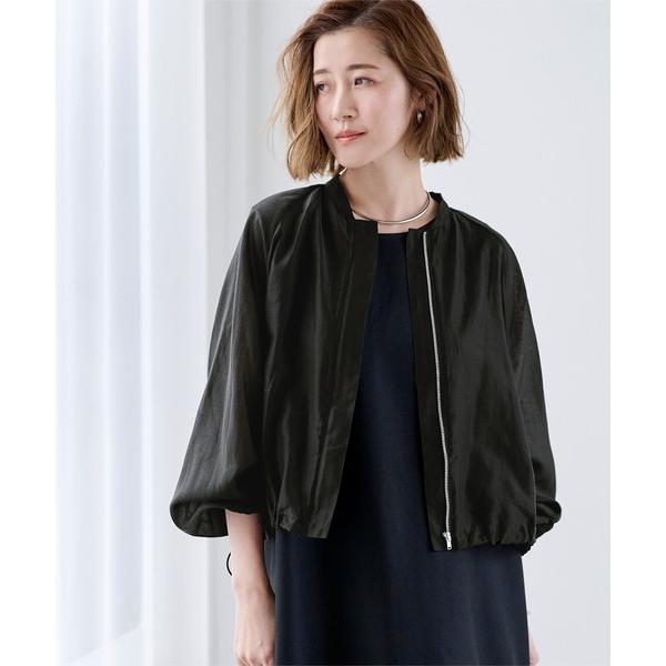 『タイムセール実施中』ZOZO問い合わせ番号:80436812ショップ:ur's，ユアーズブランド:ur's，ユアーズ商品名:ドローストリングシアーブルゾンカテゴリ:ジャケット/アウター>ブルゾンブランド品番:BDXN1767素材:再...