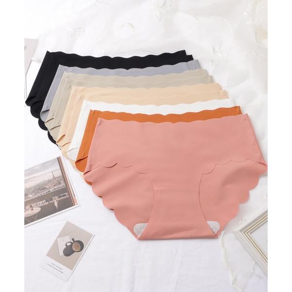 ※このアイテムは返品・交換対象外商品です。ZOZO問い合わせ番号:80436992ショップ:Lace Ladies，レースレディースブランド:Lace Ladies，レースレディース商品名:【10枚セット】スカラップ ウエーブ シームレス ...