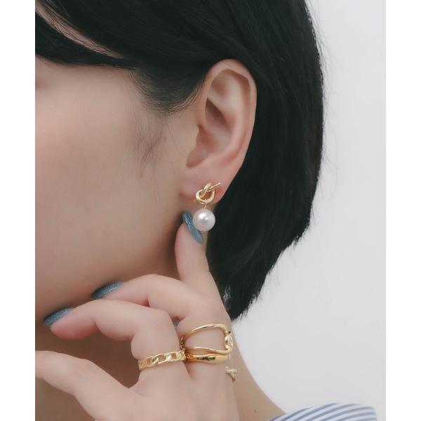 『タイムセール実施中』※このアイテムは返品・交換対象外商品です。ZOZO問い合わせ番号:80437904ショップ:Newport，ニューポートブランド:yu-ka，ユーカ，Newport，ニューポート商品名:YU-KA:ノットパールピアスカ...