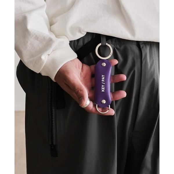 ZOZO問い合わせ番号:80468641ショップ:PR01.，ピーアールワンブランド:1/2 HALF，ニブンノイチハーフ，PR01.，ピーアールワン商品名:1/2HALF エンボスカウレザーKEY/PAYカテゴリ:財布/小物>キーケ...