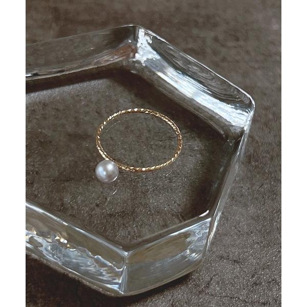 ZOZO問い合わせ番号:80602438ショップ:CERCA，チェルカブランド:CERCA，チェルカ商品名:【 jolie joie 】K14 Gold Filled  極細パールリング 指輪カテゴリ:アクセサリー>リングブランド品番...