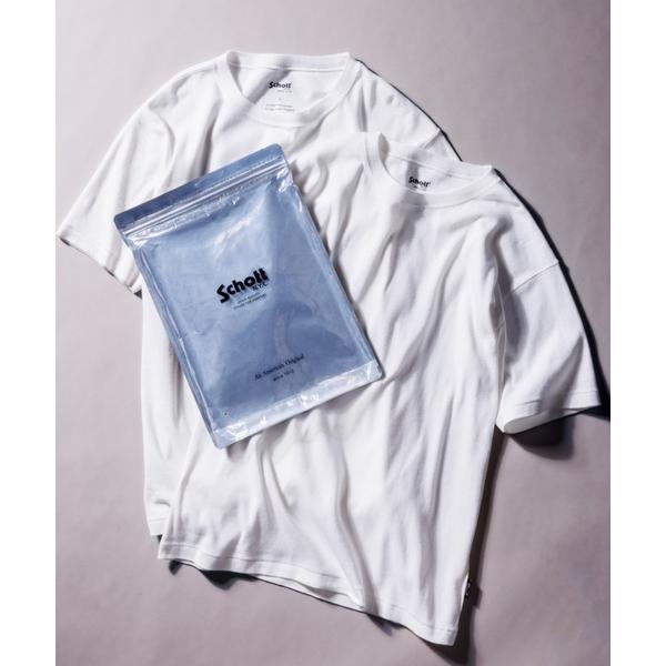ZOZO問い合わせ番号:80635273ショップ:SCHOTT，ショットブランド:schott，ショット商品名:【直営限定】Schott/ショット/2PACK T-SHIRT/2パックティーシャツカテゴリ:トップス>Tシャツ/カットソ...