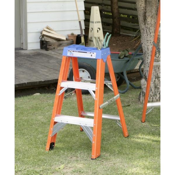 ZOZO問い合わせ番号:80636554ショップ:DULTON，ダルトンブランド:DULTON，ダルトン商品名:FIBER LADDER 3 STEPS/脚立カテゴリ:インテリア>家具ブランド品番:Y-0604-3OR/ Y-0604...