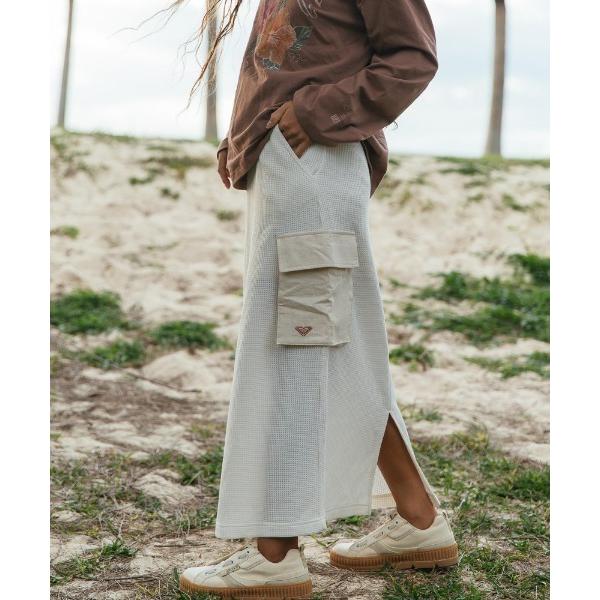 『セール実施中』ZOZO問い合わせ番号:80636798ショップ:ROXY/QUIKSILVER，ロキシー/クイックシルバーブランド:ROXY，ロキシー商品名:CALL ME MAYBE/ロキシーカーゴポケット付きロングスカートカテゴリ:ス...