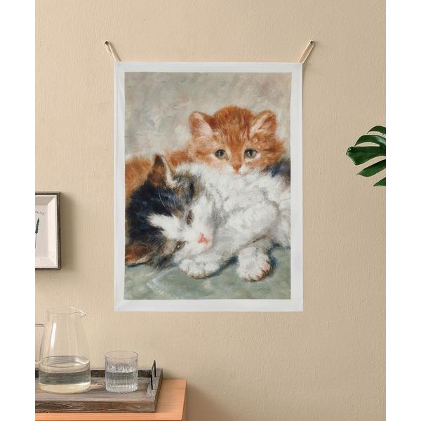『タイムセール実施中』ZOZO問い合わせ番号:80669821ショップ:ABBEY MARKET，アビーマーケットブランド:Jubilee，ジュビリー商品名:猫デザイン キャットアートファブリックポスターカテゴリ:インテリア>ポスター...