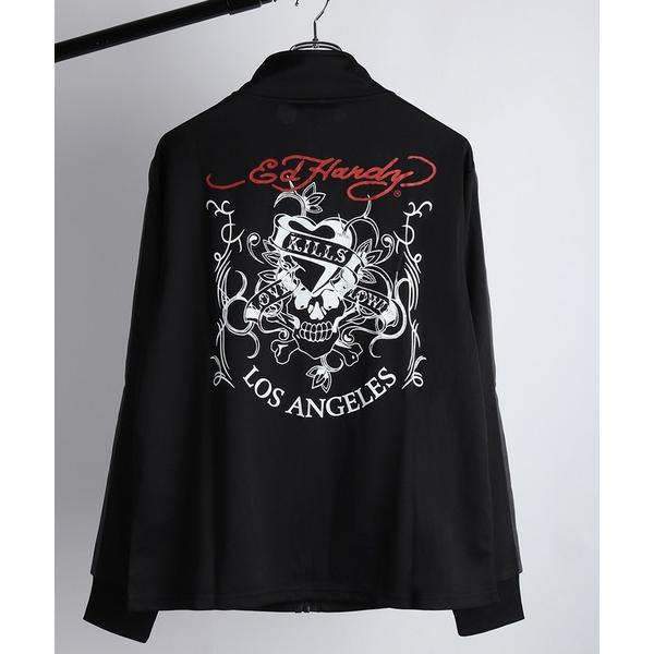 『タイムセール実施中』ZOZO問い合わせ番号:80801292ショップ:WESTSEA，ウエストシーブランド:Ed Hardy，エドハーディー，WESTSEA，ウエストシー商品名:EdHardyトラックジャケットカテゴリ:トップス>ジ...