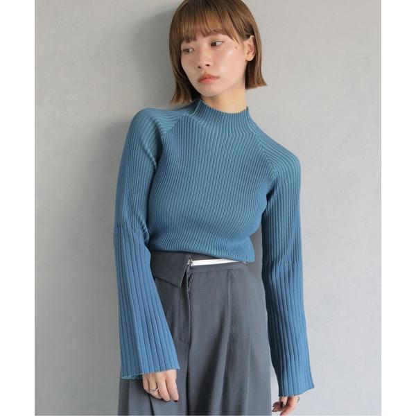 ZOZO問い合わせ番号:80802536ショップ:unit lab，ユニットラボブランド:cheriella，シェリエラ商品名:【cheriella】WEB限定配色二重臼リブニット WEB LIMITED CONTRAST DOUBLE R...