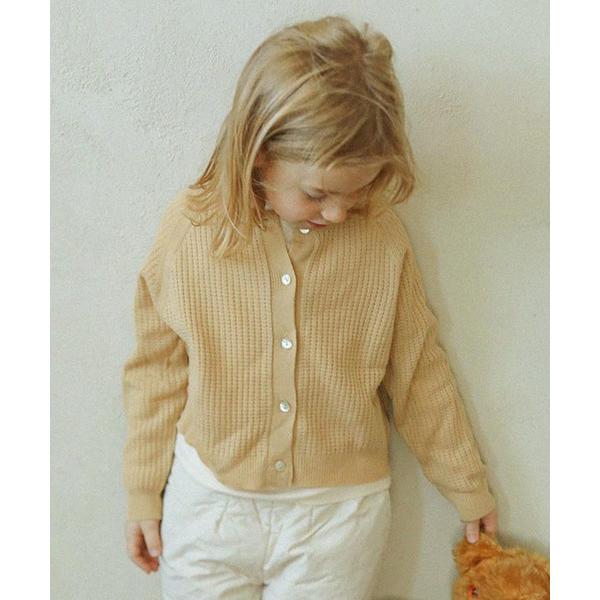 ZOZO問い合わせ番号:80818586ショップ:branshes，ブランシェスブランド:aBity select，アビティセレクト，branshes，ブランシェス商品名:【ビエンナビエン】ワッフルニットカーディガンカテゴリ:トップス&gt...