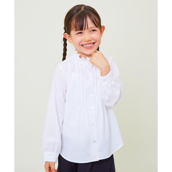 ZOZO問い合わせ番号:80836420ショップ:CHOPIN，ショパンブランド:CHOPIN，ショパン商品名:【KIDS】スタンドフリル襟ブラウスカテゴリ:トップス>シャツ/ブラウスブランド品番:2403-8364A素材:ポリエステ...