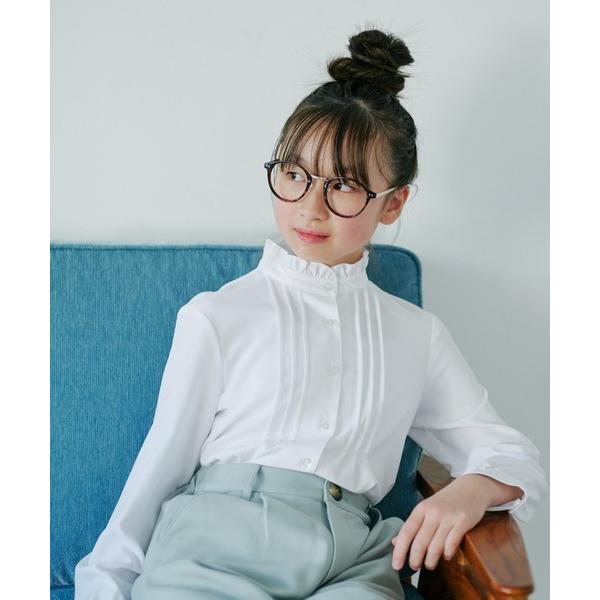 ZOZO問い合わせ番号:80836728ショップ:CHOPIN，ショパンブランド:CHOPIN，ショパン商品名:【JUNIOR】スタンドフリル襟ブラウスカテゴリ:トップス>シャツ/ブラウスブランド品番:2403-8564A素材:ポリエ...