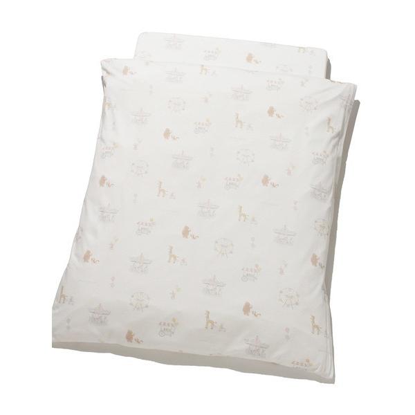 ZOZO問い合わせ番号:80839791ショップ:gelato pique，ジェラート　ピケブランド:gelato pique Sleep，ジェラートピケスリープ商品名:【Sleep】【BABY】 アニマル遊園地柄 布団4点セットカテゴリ:...