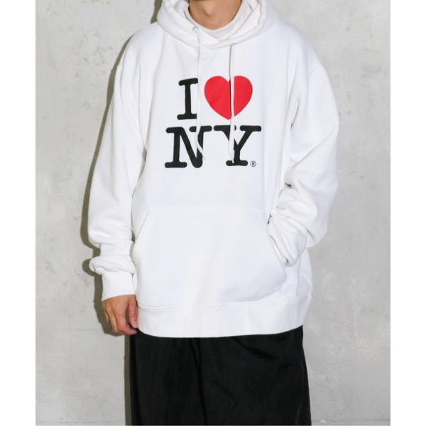 ZOZO問い合わせ番号:80871782ショップ:C.E.L.STORE，セルストアブランド:THRIFTY LOOK，スリフティールック商品名:THRIFTY LOOK/スリフティールック I LOVE NY HOODIE SWEAT ア...