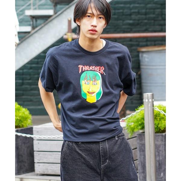 『セール実施中』ZOZO問い合わせ番号:80906305ショップ:THRASHER by RIFFLEPAGE，スラッシャー バイ リフルページブランド:THRASHER，スラッシャー商品名:TALK SHIT by GONZ S/S T-...