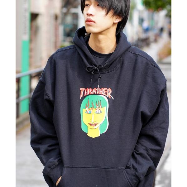 『セール実施中』ZOZO問い合わせ番号:80906309ショップ:THRASHER by RIFFLEPAGE，スラッシャー バイ リフルページブランド:THRASHER，スラッシャー商品名:TALK SHIT by GONZ HOODED...