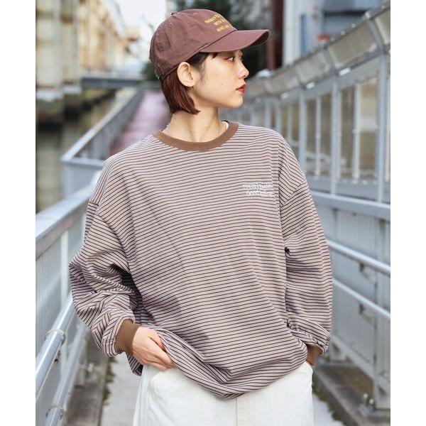 ZOZO問い合わせ番号:80907435ショップ:FFEIN，フェインブランド:FFEIN，フェイン，NAVAL，ナバル商品名:＊新色追加【FFEIN(フェイン)】 ロゴ刺繍マルチボーダーロングスリーブTシャツ / ロンT リンガー 配色 ...