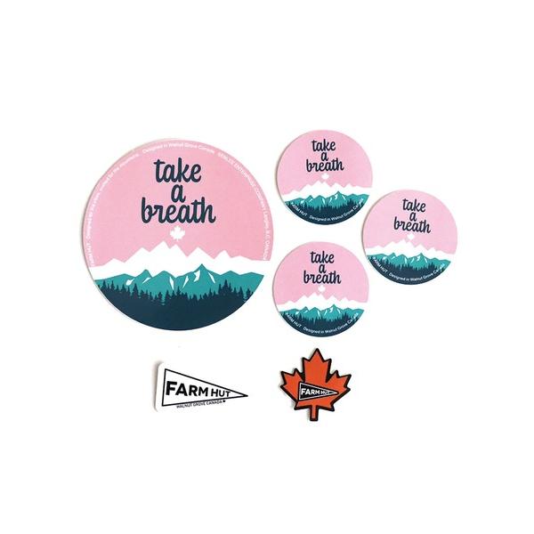 ZOZO問い合わせ番号:80907623ショップ:HIGHTIDE，ハイタイドブランド:HIGHTIDE，ハイタイド商品名:FARM HUT ファームハット トラベルステッカー シール 6枚セットカテゴリ:雑貨/ホビー>ステッカー/テ...