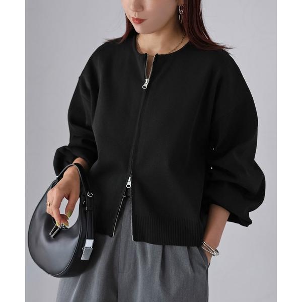 『タイムセール実施中』ZOZO問い合わせ番号:80908852ショップ:Bonjour Sagan，ボンジュールサガンブランド:Riberry，リベリー，Bonjour Sagan，ボンジュールサガン商品名:スポンディッシュダブルジップカー...