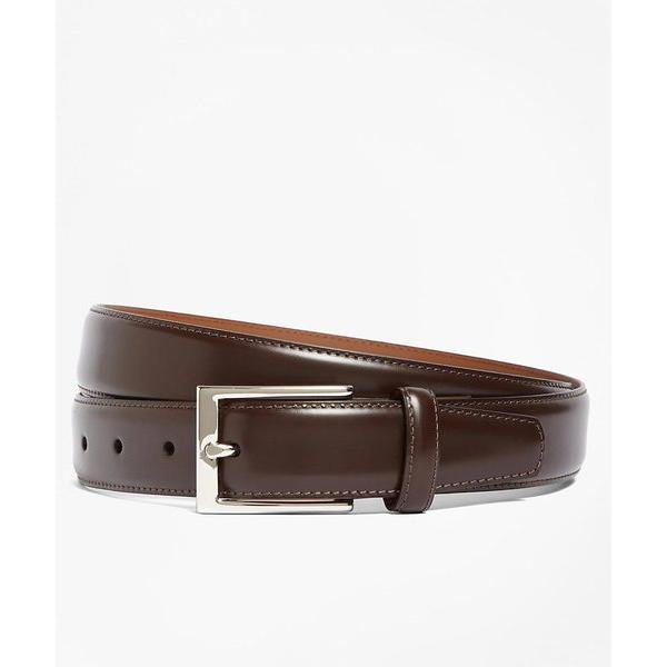 ZOZO問い合わせ番号:8992973ショップ:BROOKS BROTHERS，ブルックス ブラザーズブランド:BROOKS BROTHERS，ブルックスブラザーズ商品名:シルバーバックル　ドレスベルトカテゴリ:ファッション雑貨>ベル...