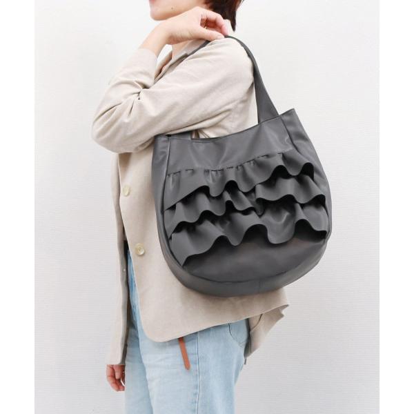 ZOZO問い合わせ番号:81001011ショップ:UNBILLION，アンビリオンブランド:cache cache，カシュ カシュ商品名:カシュカシュ cachecache / フリルトートバッグカテゴリ:バッグ>トートバッグブランド...