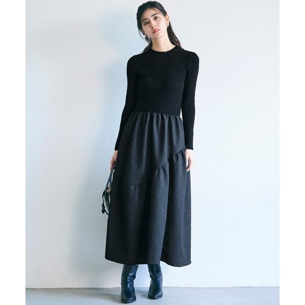 『セール実施中』ZOZO問い合わせ番号:81036548ショップ:coca，コカブランド:coca（coca），コカ商品名:上品エンボスニットドッキングワンピースカテゴリ:ワンピース/ドレス>ワンピースブランド品番:06-230918...