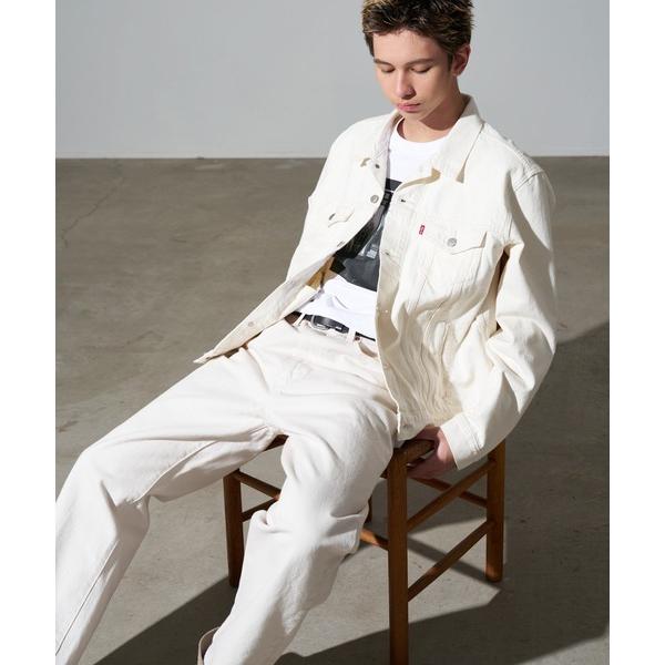 『タイムセール実施中』ZOZO問い合わせ番号:81044072ショップ:Levi's，リーバイスブランド:Levi's，リーバイス商品名:Levi's/リーバイス トラッカージャケット ホワイト EVERLASTING LIGHTカテゴリ:...