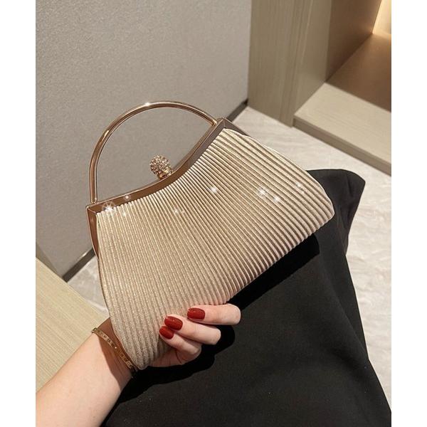 『タイムセール実施中』ZOZO問い合わせ番号:81069990ショップ:Ada.，エイダブランド:Miniministore，ミニミニストア商品名:プリーツパーティーバッグ クラッチバッグカテゴリ:バッグ>ハンドバッグブランド品番:3...