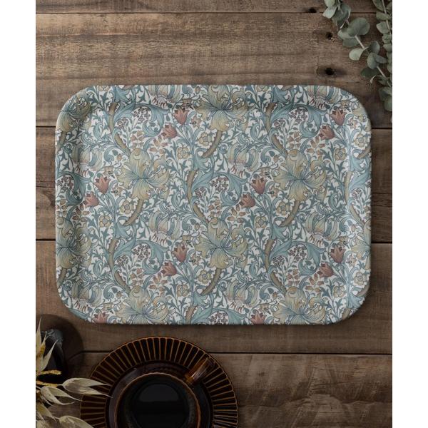 『タイムセール実施中』ZOZO問い合わせ番号:81070188ショップ:ABBEY MARKET，アビーマーケットブランド:Jubilee，ジュビリー商品名:バンブー中型トレイ Jubilee ウィリアムモリス柄 お盆 ギフトボックス付カテ...