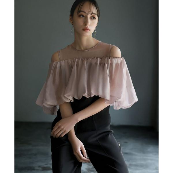 『タイムセール実施中』ZOZO問い合わせ番号:81070739ショップ:RIVER FIELD &amp; Co.，リバーフィールド　アンド　コーブランド:GIRL，ガール商品名:【Oggi 2月号掲載】バルーントップス マルチway オー...