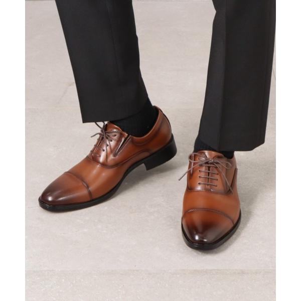 『セール実施中』ZOZO問い合わせ番号:81070873ショップ:シュープラザ，シュープラザブランド:cecilio，セシリオ，シュープラザ，シュープラザ商品名:【cecilio】 ＜内羽根ストレート＞幅広 3E ビジネスシューズ【24.5...