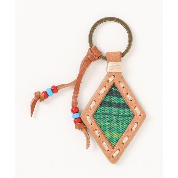 『タイムセール実施中』ZOZO問い合わせ番号:81072002ショップ:IO，イオブランド:IO（イオ），イオ商品名:【Leather】 Fabric Key Ringカテゴリ:財布/小物>キーケース/キーアクセサリーブランド品番:A...