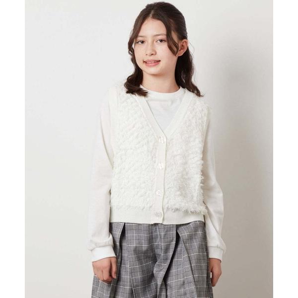 『タイムセール実施中』ZOZO問い合わせ番号:81102620ショップ:a.v.v，アー・ヴェ・ヴェブランド:a.v.v，アーヴェヴェ商品名:[130]【2点セット】フリンジニットベストセットカテゴリ:トップス>ベストブランド品番:K...