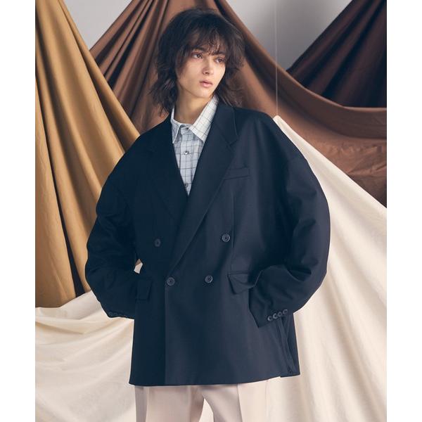 ZOZO問い合わせ番号:81133985ショップ:MAISON SPECIAL，メゾン スペシャルブランド:MAISON SPECIAL，メゾンスペシャル商品名:《UNISEX》Wool Mix Prime-Over Double Tail...